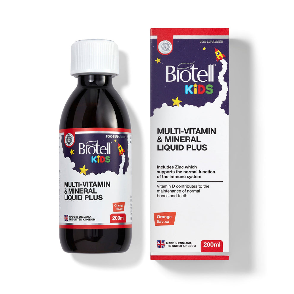 Biotell Kids Multi-Vitamin + Minerals Liquid – Immunity, Growth & Energy
